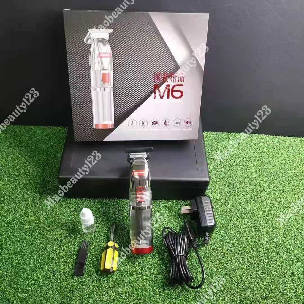 Madeshow Akemei M6 Professional Hair Trimmer 阿可美M6推剪*6 Months Warranty | Shopee Malaysia
