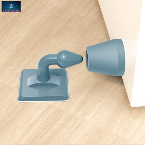 Household Suction Type Combination Mute Door Suction Silicone Punch ...