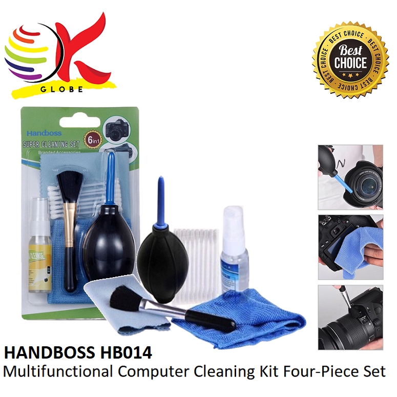 HANDBOSS HB014 6IN1 PC CLEANER SET BLOWER + LIQUID SOLUTION + BRUSH ...