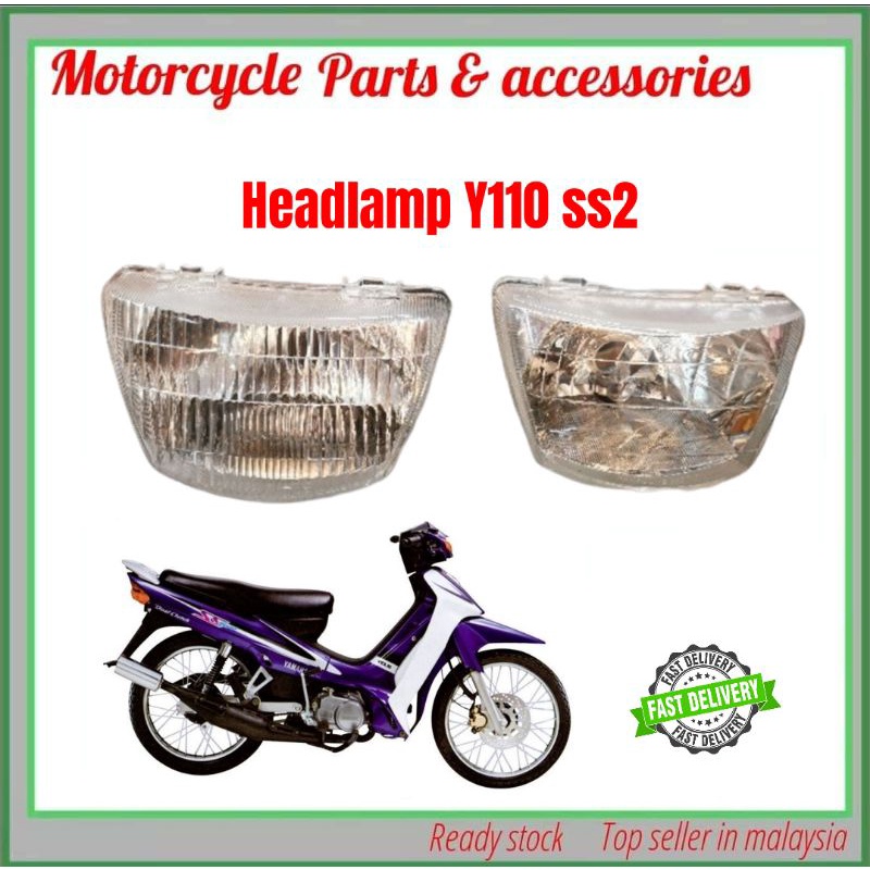 HEADLAMP YAMAHA Y110 SS2 LAMPU Depan ss two | Shopee Malaysia
