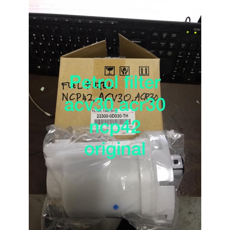 NCP42,ACR30,ACV30 Original Petrol Filter 23300-0D030-TH | Shopee Malaysia
