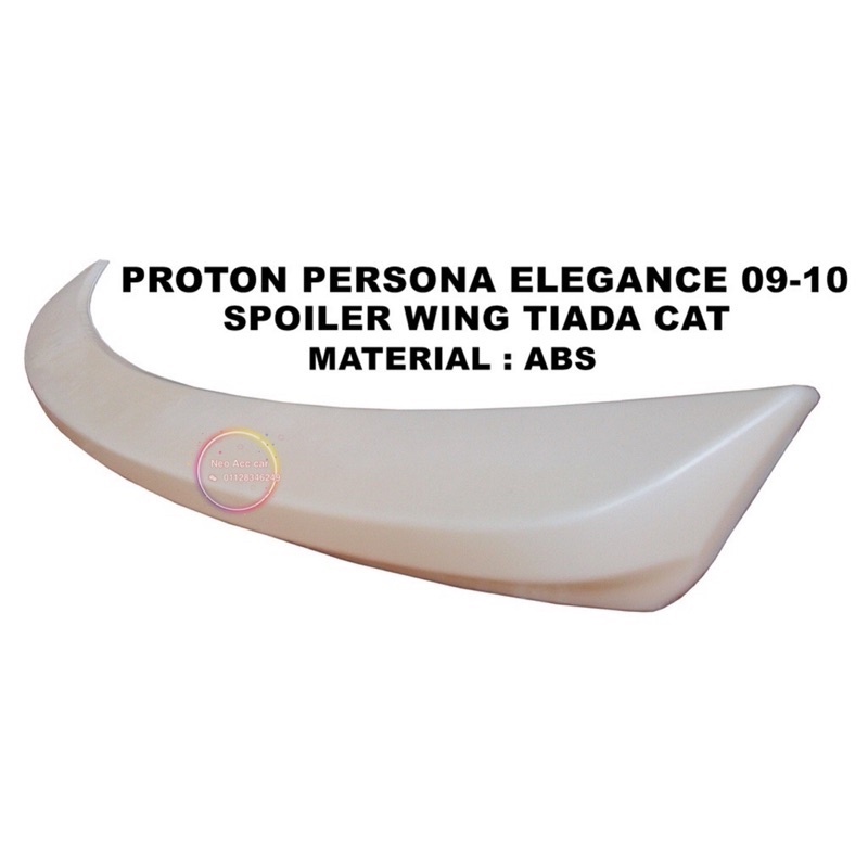 Persona & Persona Elegance Se 2007-2015 ABS Spoiler Bodykit Rear Wing ...