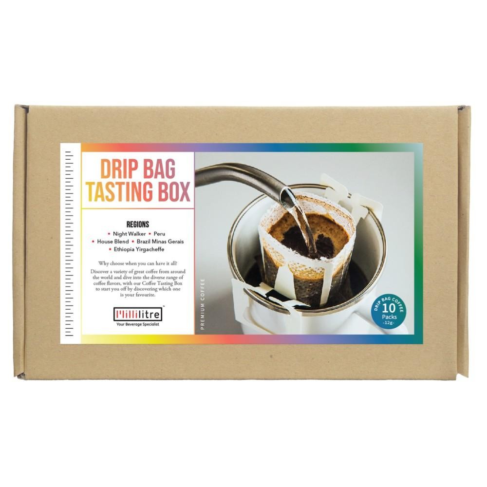 [ Local Ready Stock ] Millilitre Drip Bag Coffee Tasting Box Kopi Drink ...