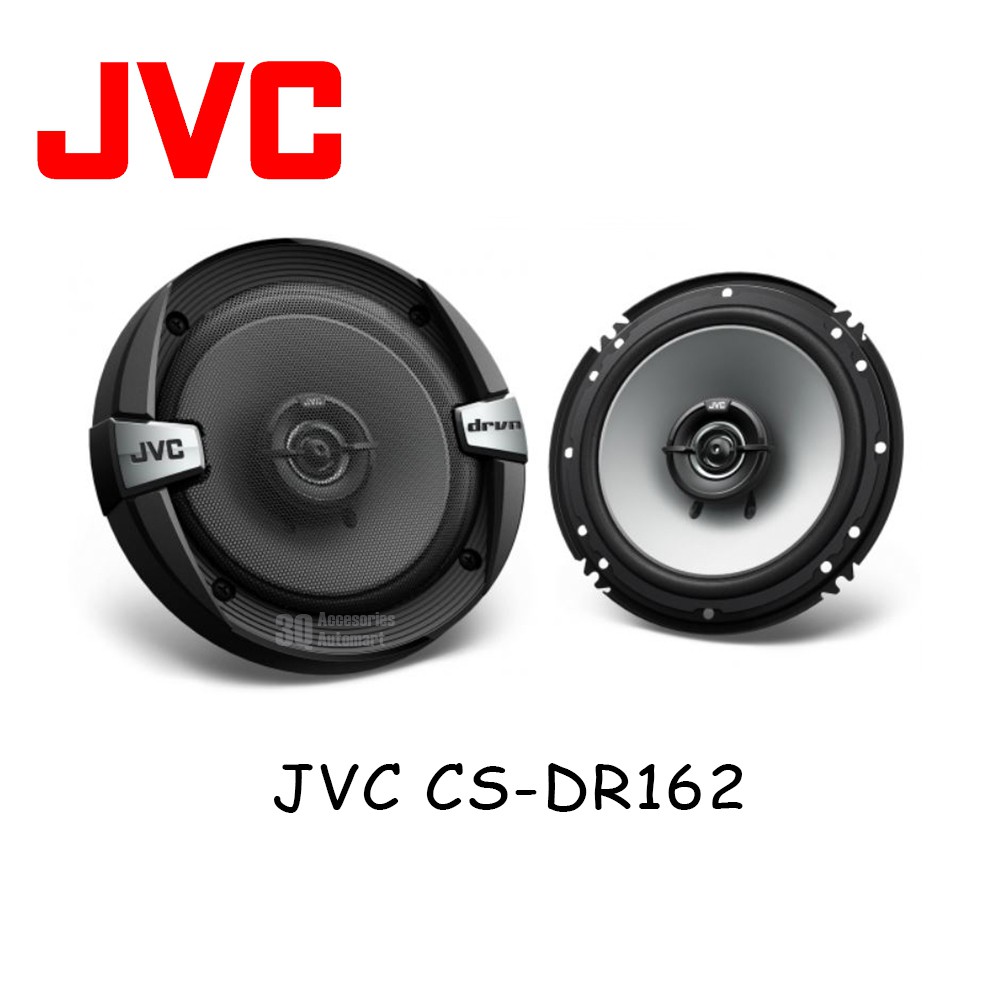 JVC CS-DR162 300W 50W RMS 2 Way Coaxial Car Speakers - Pair (6.5") | Shopee Malaysia