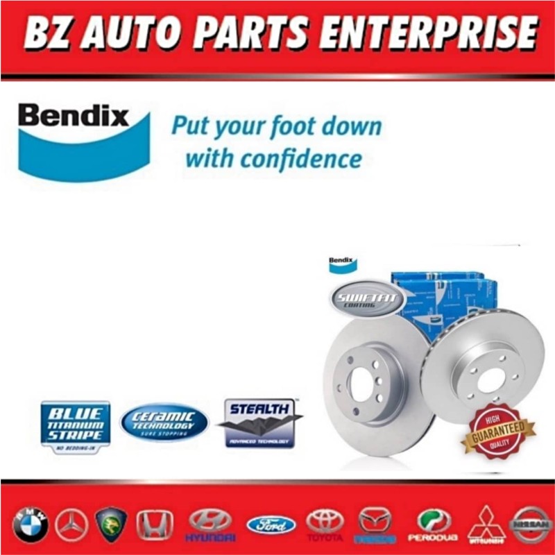Bendix Swiftfit BR2840 Front Disc Rotor - Isuzu D-MAX 4X4/ Rodeo 4X4 (PC) | Shopee Malaysia