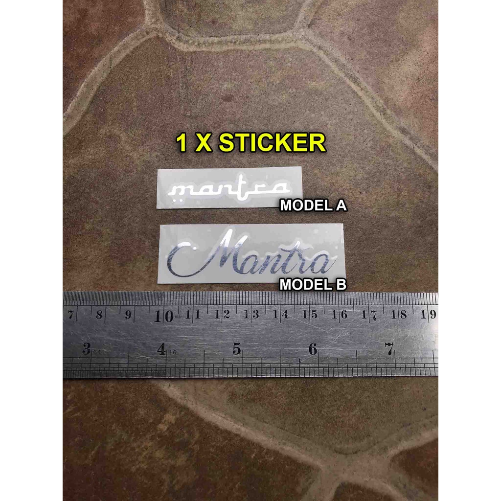 Guitar Mantra Sticker Paste Headstock Acoustic Electric Classic Nylon ...
