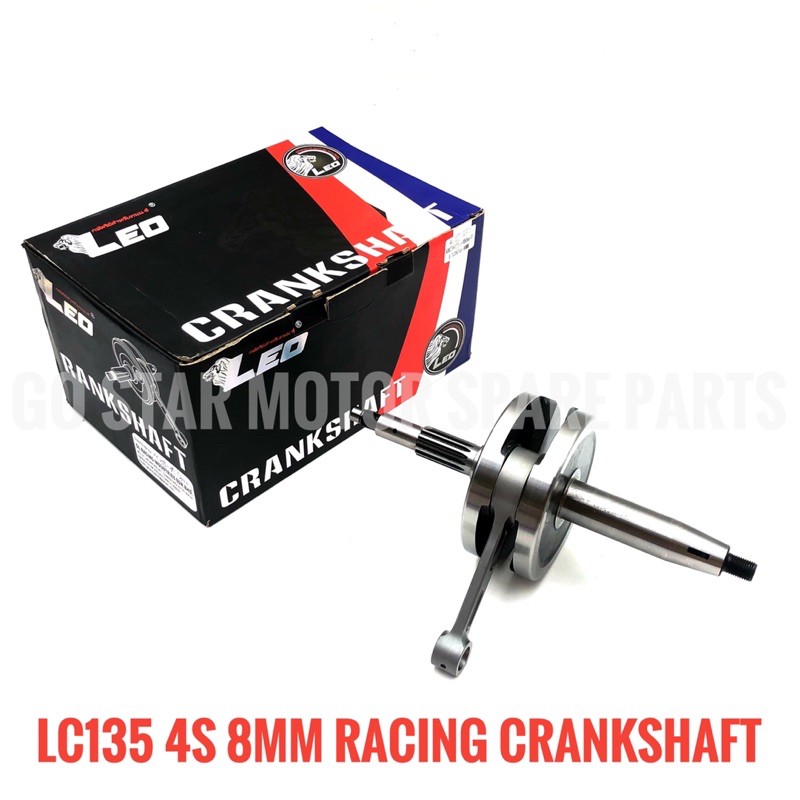 YAMAHA LC135 135LC LC 135 4S 8MM RACING CRANKSHAFT JET ROD CRANK SHAFT JACK JET ROD LEO THAILAND ...