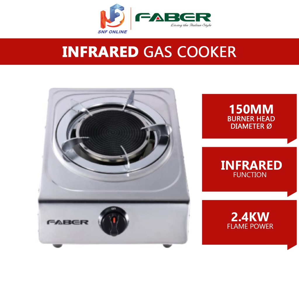 Faber Infrared Gas Cooker FS CASA-S1500 CASA-S1500 | Shopee Malaysia