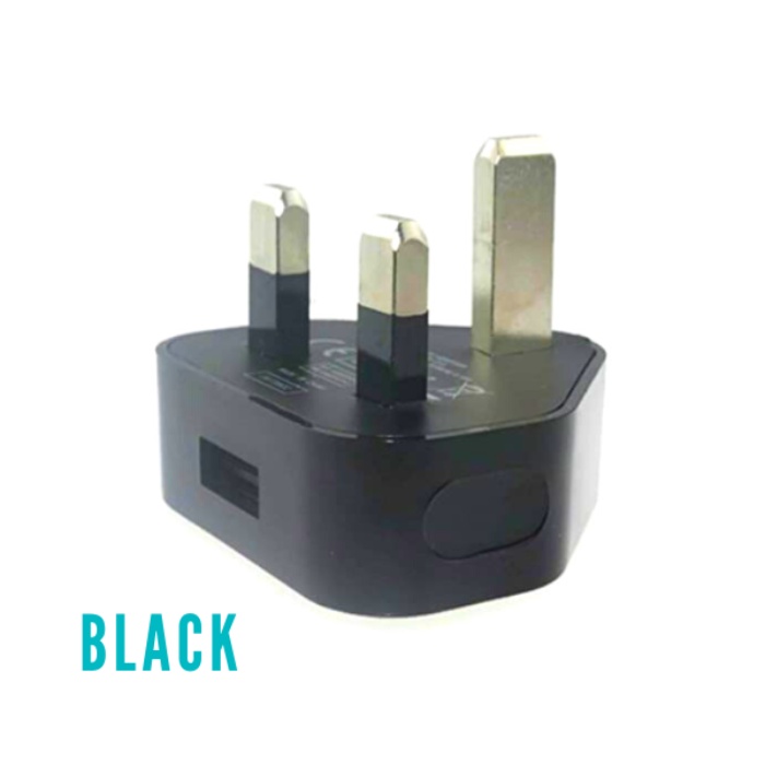 USB 3 Pin UK Plug 5V 1A Wall Charger Power Adapter Charging for Phone ...