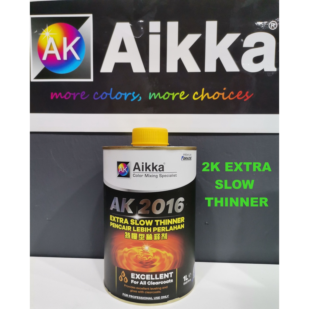 AIKKA 2016 EXTRA SLOW THINNER 1LITER | Shopee Malaysia