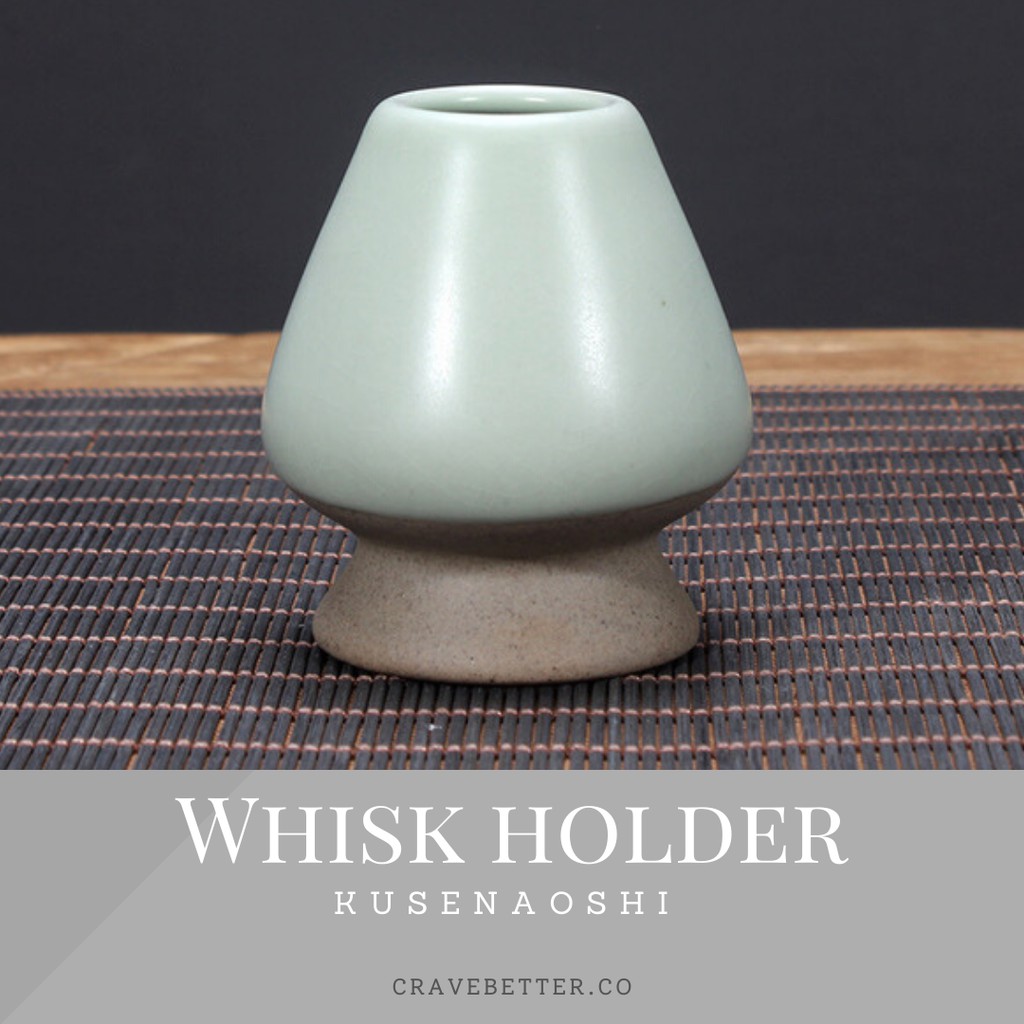 Ariena two toned Ceramic Whisk Holder / Matcha Houjicha Whisk Holder ...