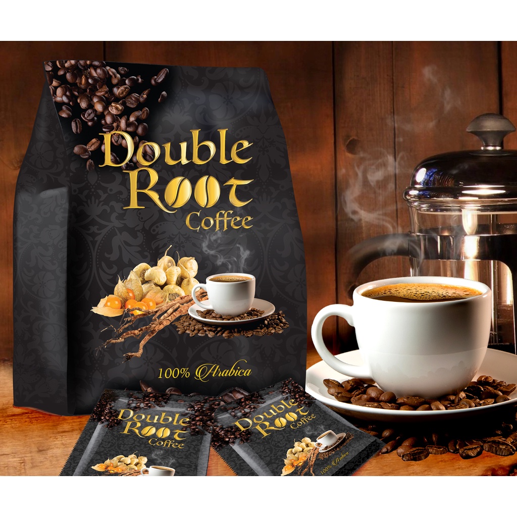 Double Root Coffee Tongkat Ali Maca | Shopee Malaysia