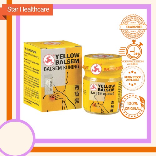 Three Legs Yellow Balsem 36g [Exp date: read description] | Shopee Malaysia