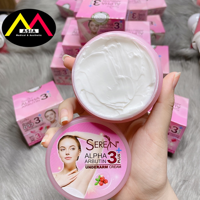 Alpha ARBUTIN 3Plus Serein Whitening Underarm Thailand Cream 40g ...