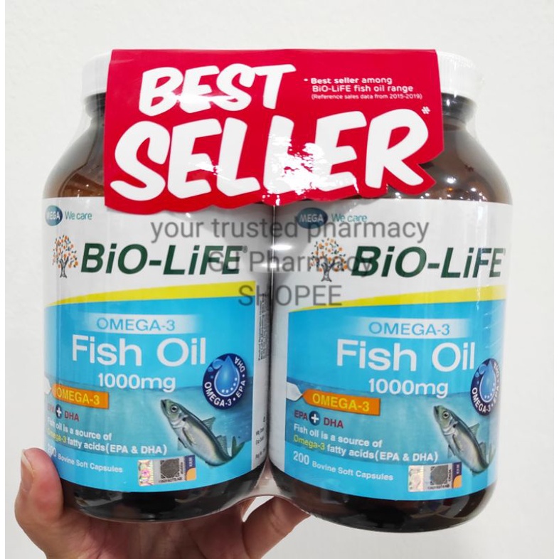 [FREE SHIPPING]BioLife Bio-Life BL Omega-3 Omega Fish Oil Minyak Ikan ...