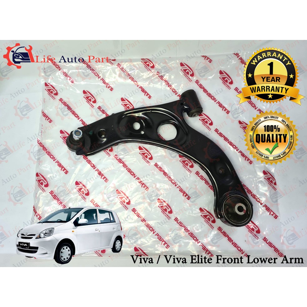 (1 YEAR WARRATY) Front Lower Arm Perodua Viva / Viva Elite | Shopee ...