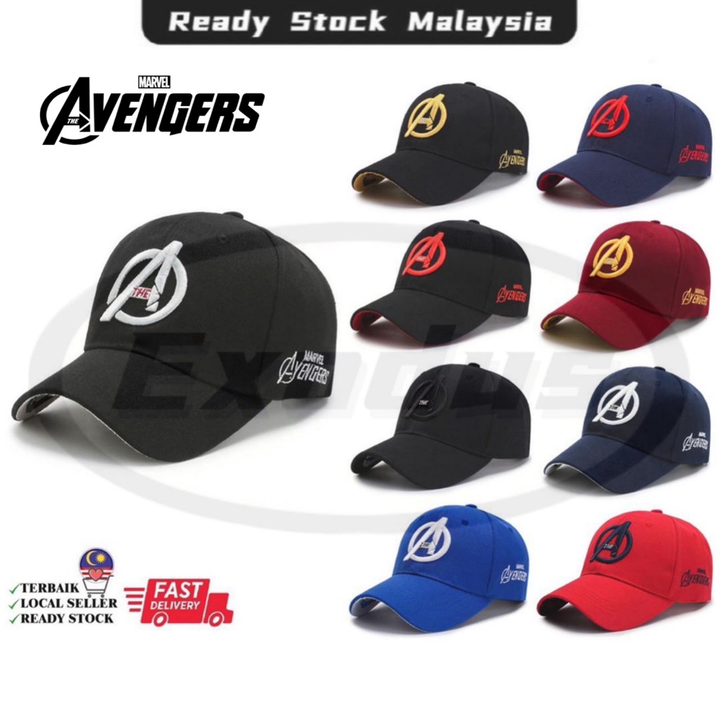 THE AVENGERS LOGO Baseball Cap Korean Fashion Unisex Men Women ...