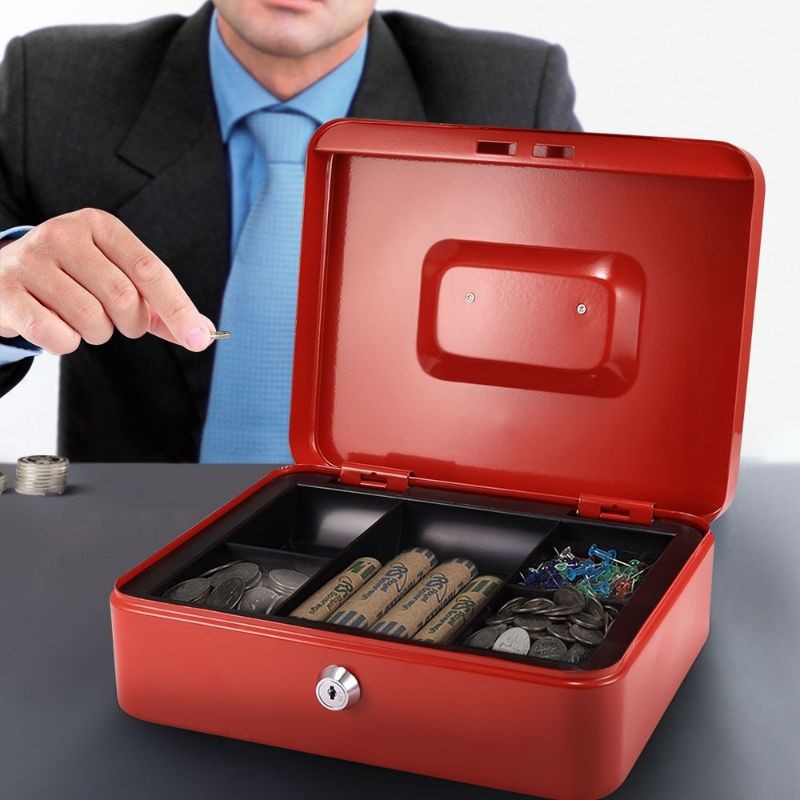 Kotak Duit / Cash Box Berkunci | Shopee Malaysia