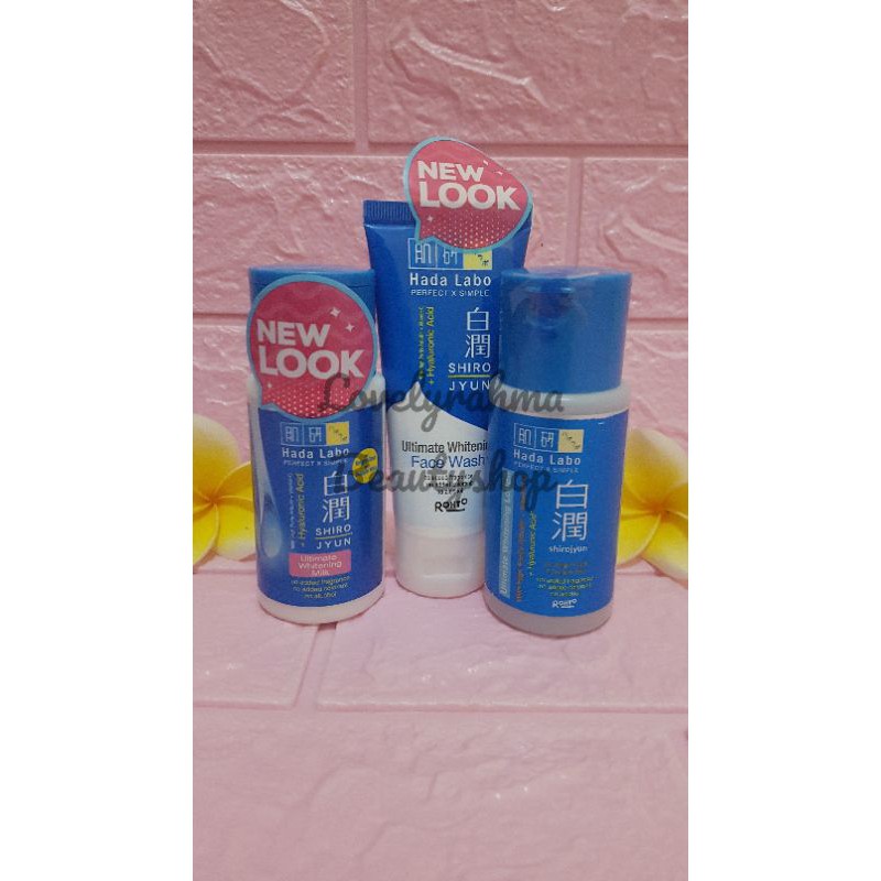 Hada labo shirojyun whitening 3 in 1 Package | Shopee Malaysia