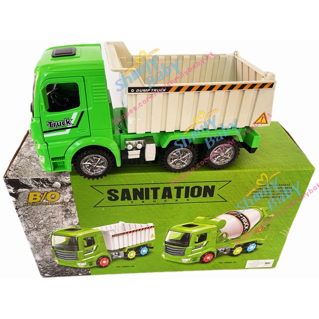 Truck Educational Toy Dump Truck LORI PASIR DUMP TRUCK PINTU AUTO BUKA ...