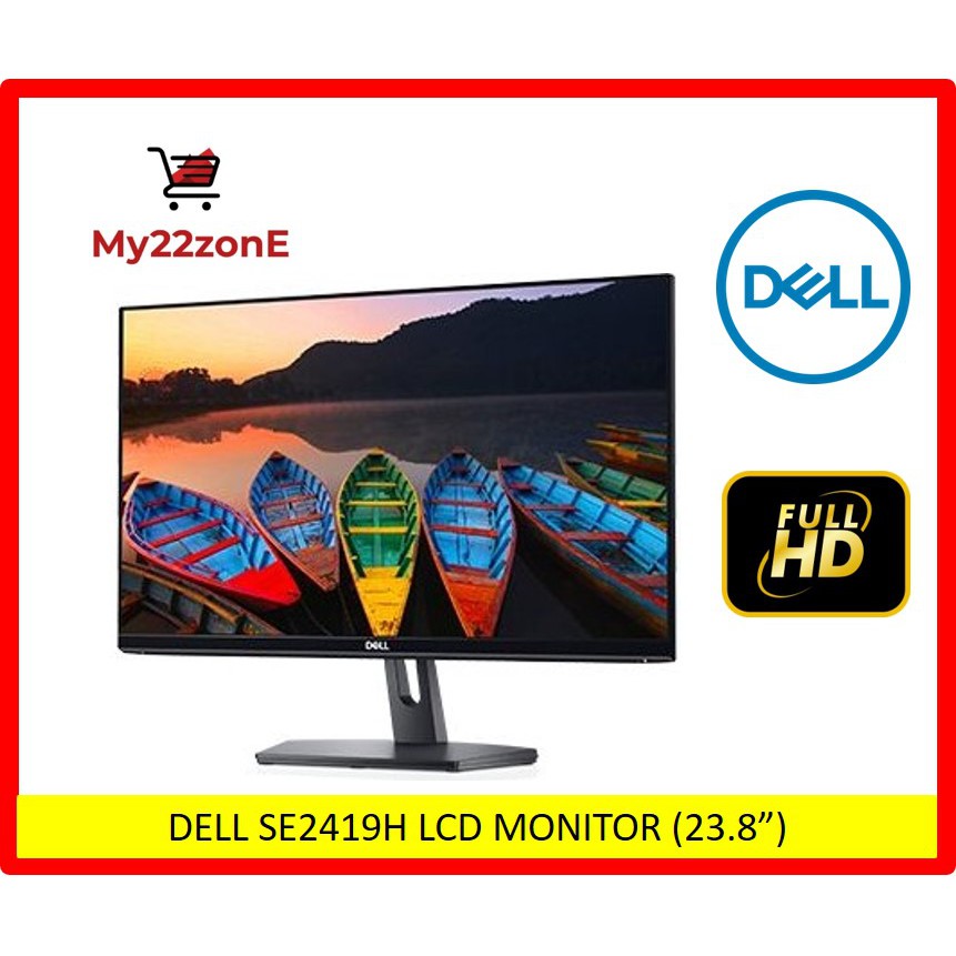 DELL 24" FULL HD LCD MONITOR SE2419H | Shopee Malaysia