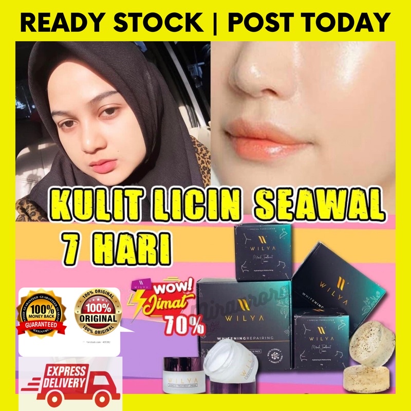 🔥HOT🔥WILYA ORIGINAL HQ 💯FREE SHIPPING[HOLOGRAM] READY STOCK ️ | Shopee ...
