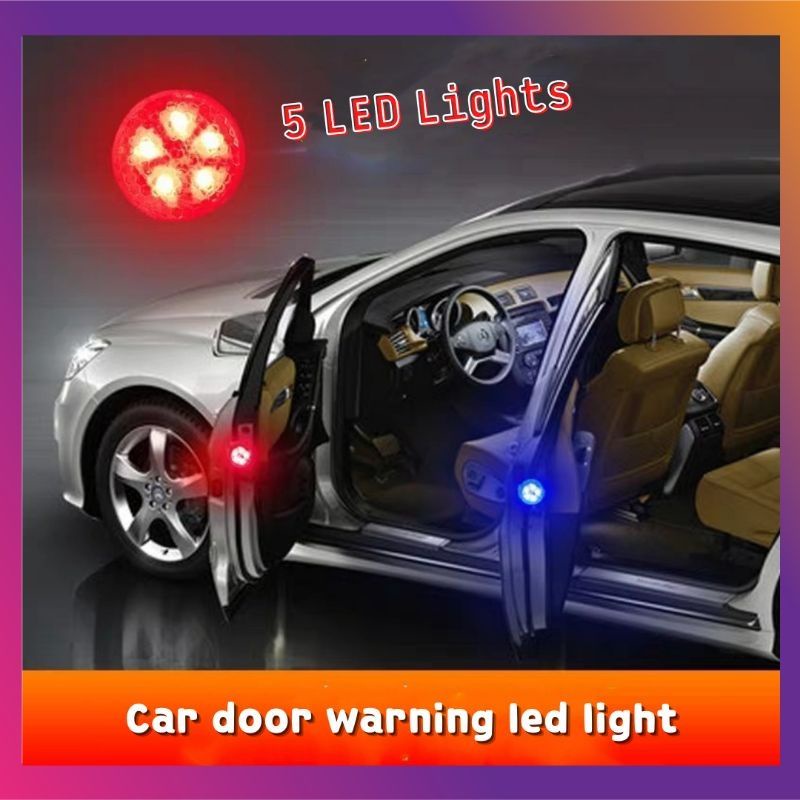 Universal Wireless Car Warning Door Led Warning Light Shinning Led ...