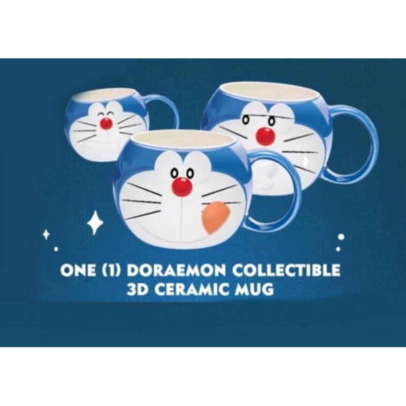 Watson's Guardian Limited Edition Doraemon 3D Mug Cup Design by Nivea ...
