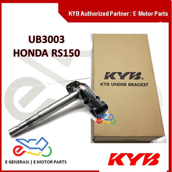 T FORK EX5 DREAM WAVE100 125 FI RS150 FORK T STEERING STEM UNDER BRACKET DAMPER TIGA KAKI HONDA ...