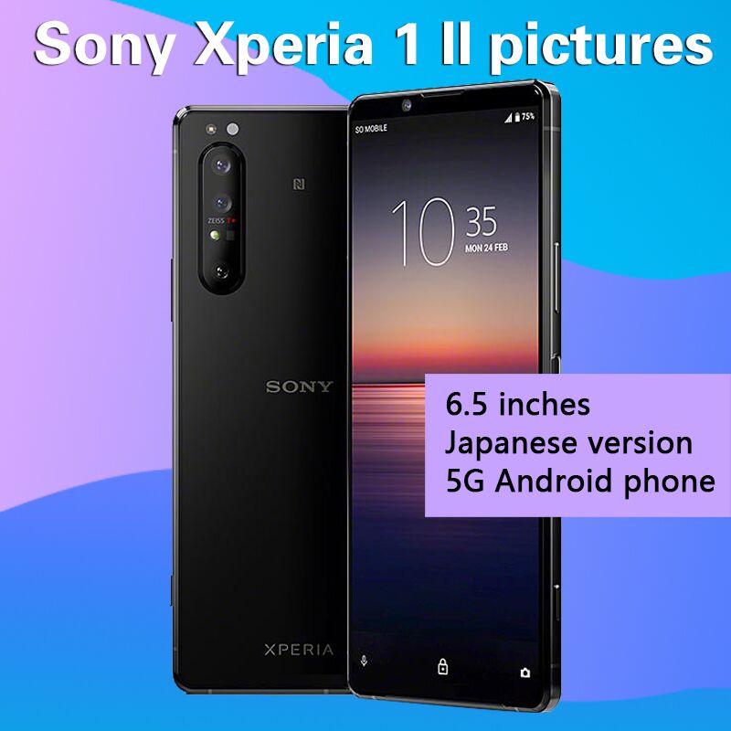Sony Xperia 1 II New 6.5-inch Triple Main Camera Waterproof Japanese ...