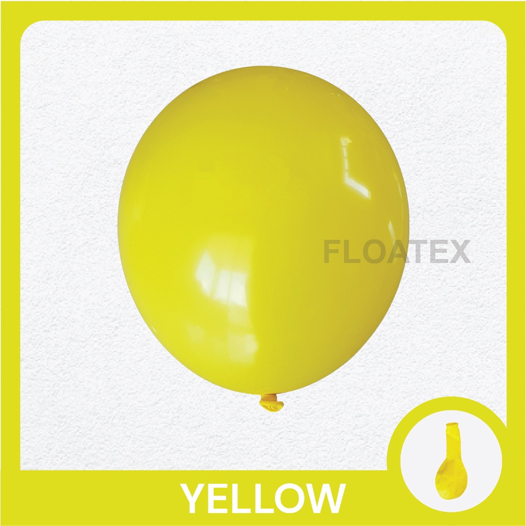 Floatex 3.2g 12 Inch 10pcs High Quality Matte Latex Colorful Balloon ...