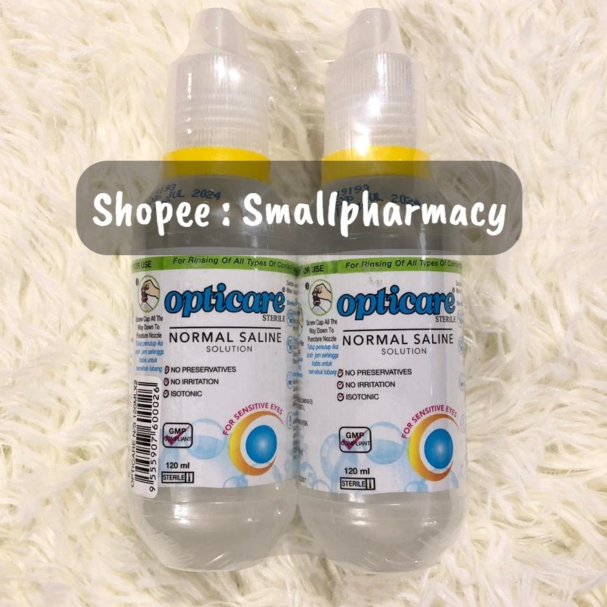 Opticare Normal Saline 120ml | Shopee Malaysia