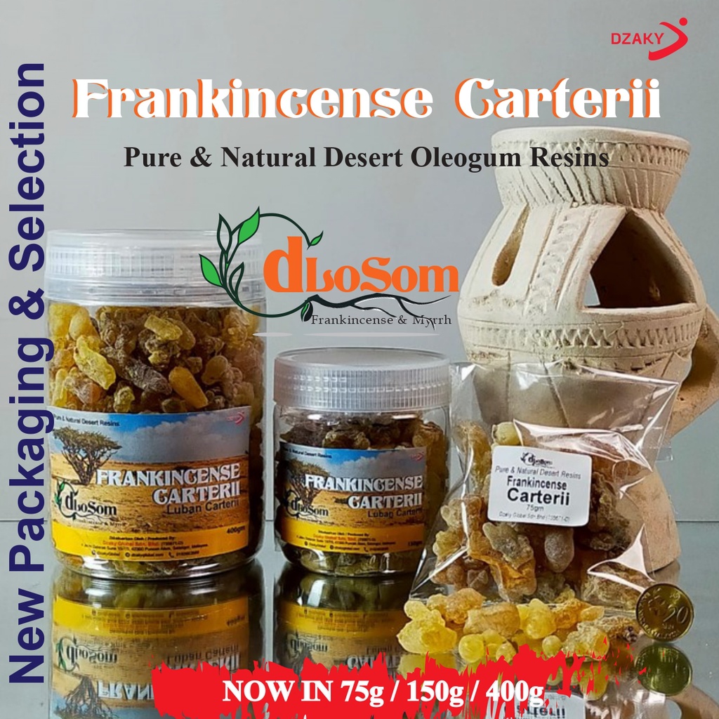 Frankincense Luban Carterii top grade from Somalia NEW PACKAGING!! 75g ...