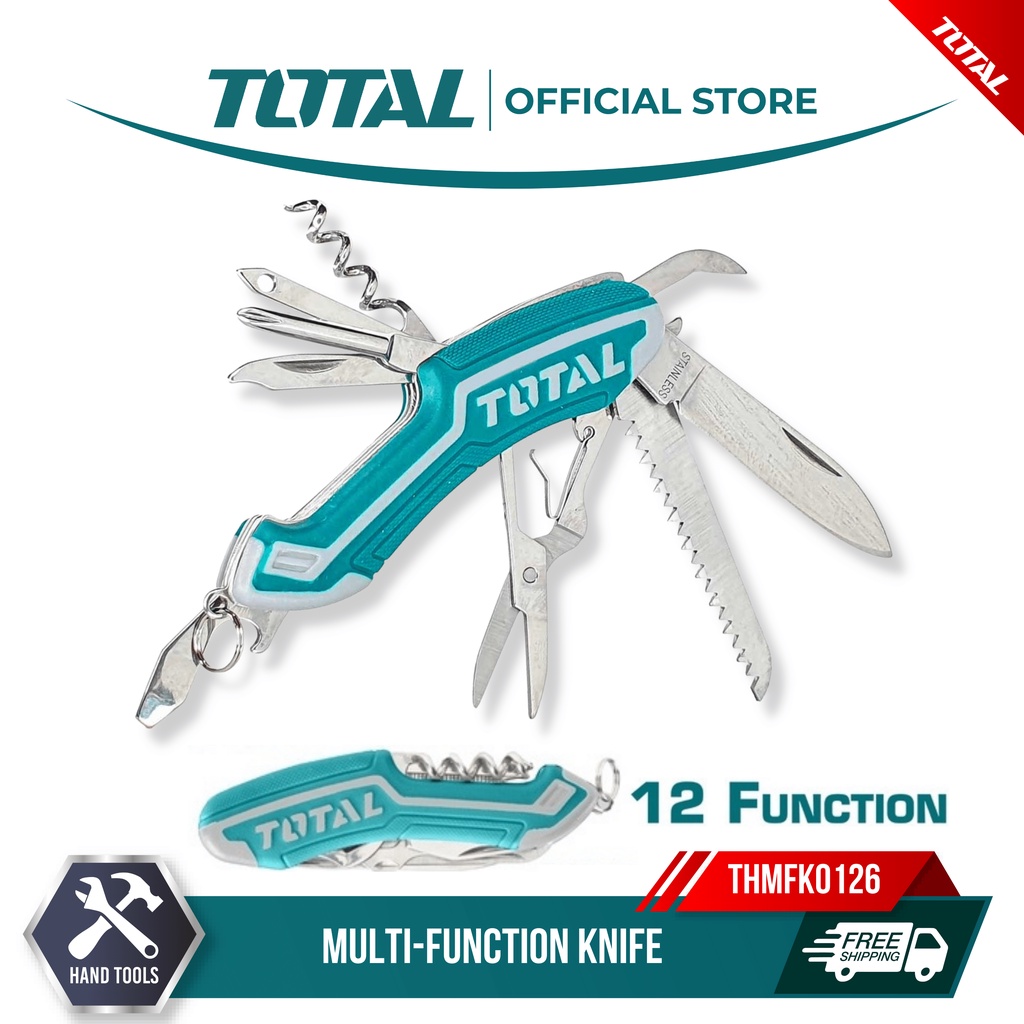 Total Multi Function Knife (12 Function) THMFK0126 | Shopee Malaysia