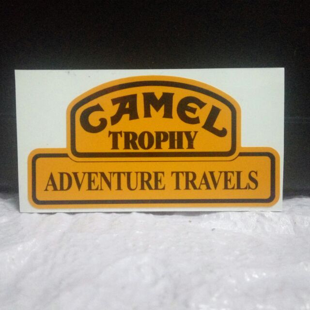 STIKER PRINT CAMEL TROPHY STICKER | Shopee Malaysia