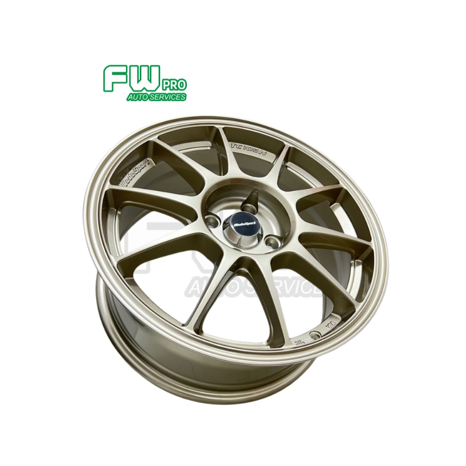 New Sport Rim 16 Inch Wedssport TC105N 7jj 4X100 One Set 4 Pcs | Shopee Malaysia