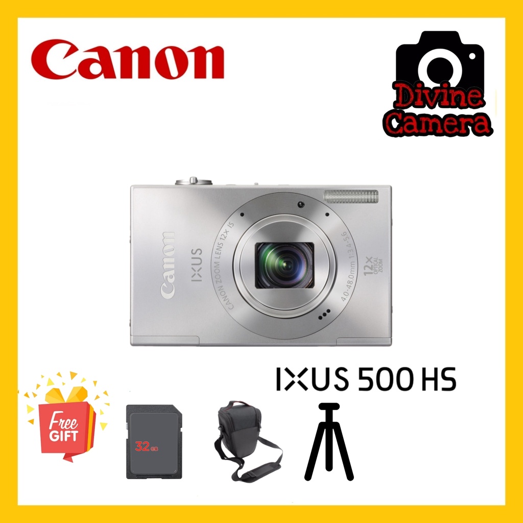 Canon Digital IXUS 500 HS / IXUS 185 Compact Camera | Shopee Malaysia