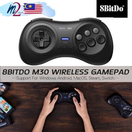 8Bitdo M30 Wireless Gamepad Controller for Windows/Mac OS/Nintendo ...