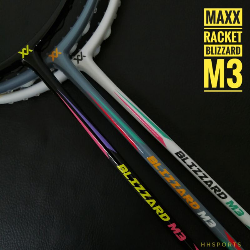 MAXX Racket BLIZZARD M3 ( Original ) New Arrival | Shopee Malaysia