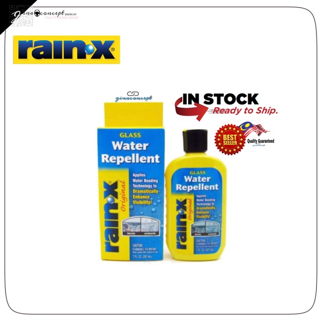 Rain-X / Rain X Original Glass Windscreen Coating Water Repellent ...