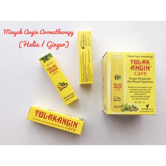 Minyak Angin Aromatherapy (Halia/Ginger) | Shopee Malaysia