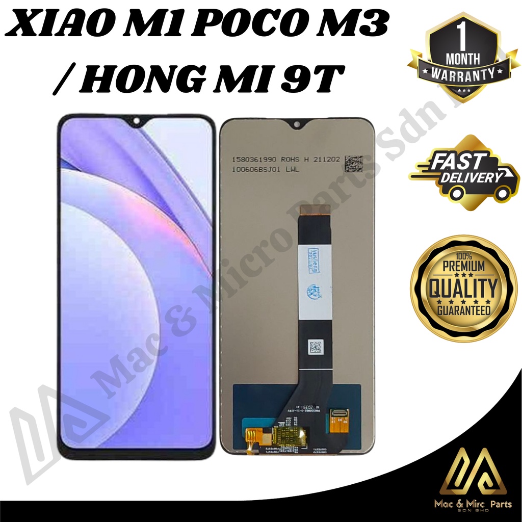 XIAO MI POCO M3 / HONG MI 9T Fullset LCD ORIGINAL Quality Touch Screen ...