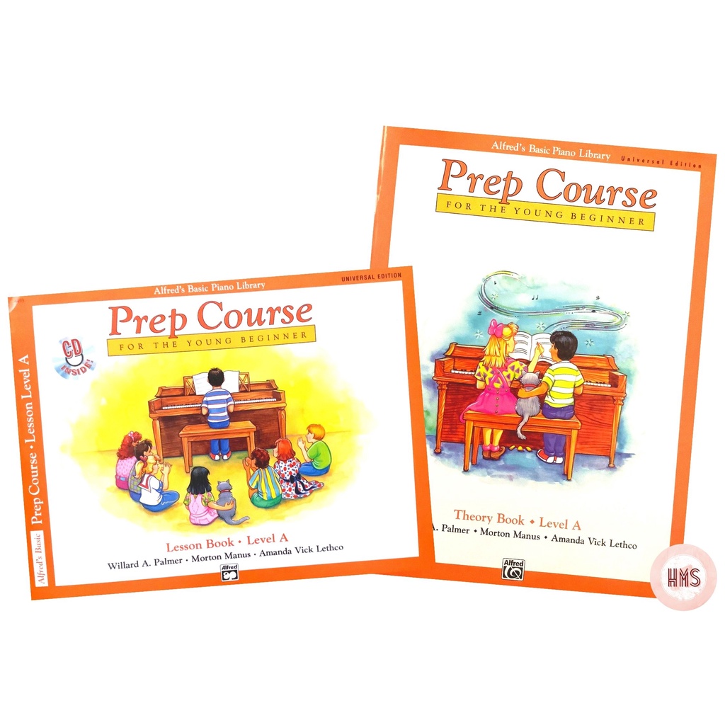 Alfred's Basic Piano Library Prep Course For The Young Beginner Level A ...
