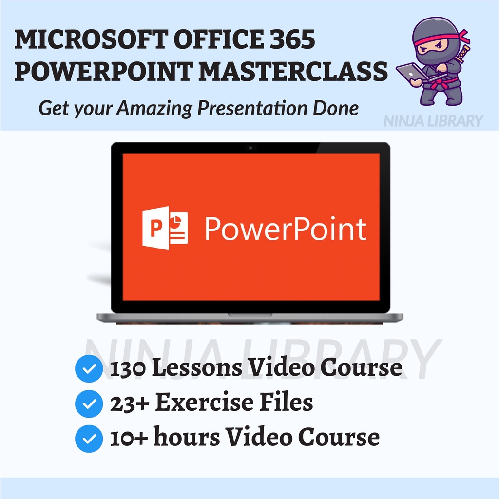 [Video Course] Microsoft PowerPoint MasterClass Office 365 | Excel Class | Excel Course | Excel ...