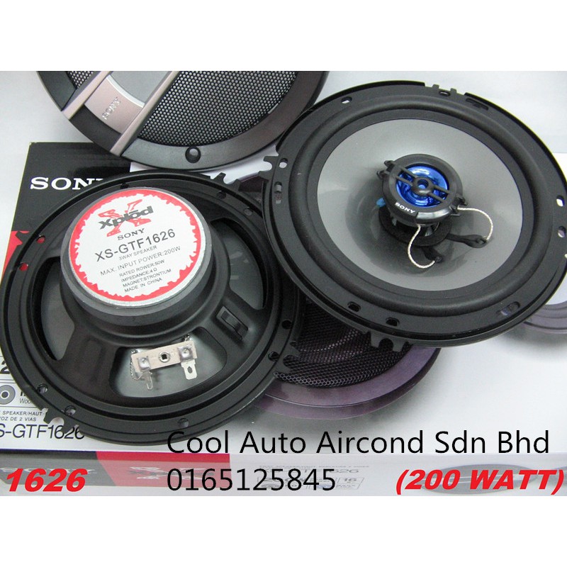 🔥READY STOCK 🔥SONY 6 2 WAY MID BASS SPEAKER SET | Shopee Malaysia