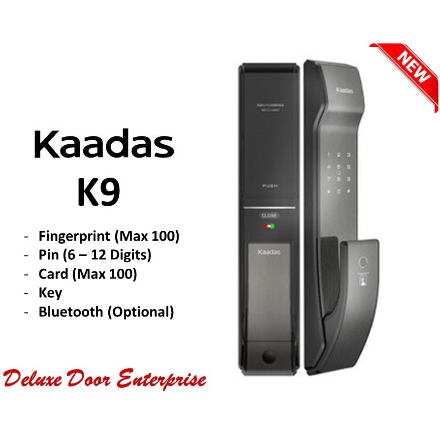 Kaadas K9 Smart Digital Door Lock | Shopee Malaysia
