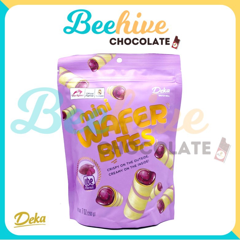 Deka Mini Wafer Bites - Ube 200g | Shopee Malaysia