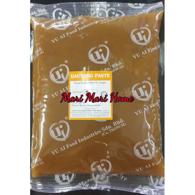 Dauyong Paste / Mung Bean Paste 豆蓉馅料 ~ Yu Ai 1KG | Shopee Malaysia