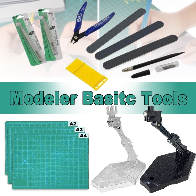 (Ready Stock) Gunpla Tool modeler Basic tools set for model kit VT-031 | Shopee Malaysia