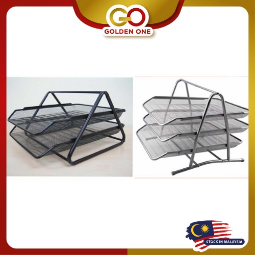 Astar 2 Tier / 3 Tier Letter Tray ( MESH ) | Shopee Malaysia